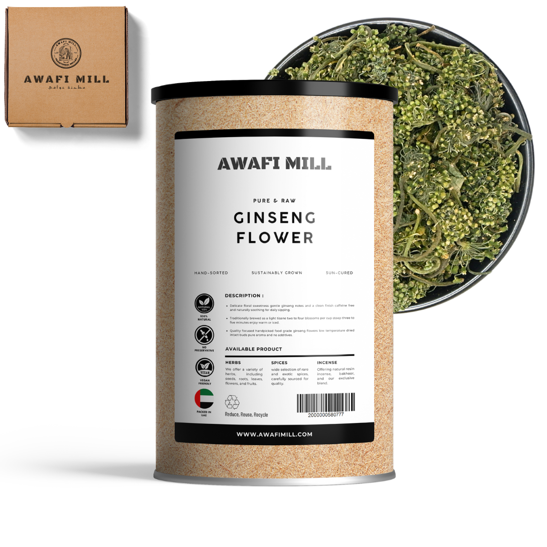 Ginseng Flower (Tienchi) - Panax Notoginseng – AWAFI MILL
